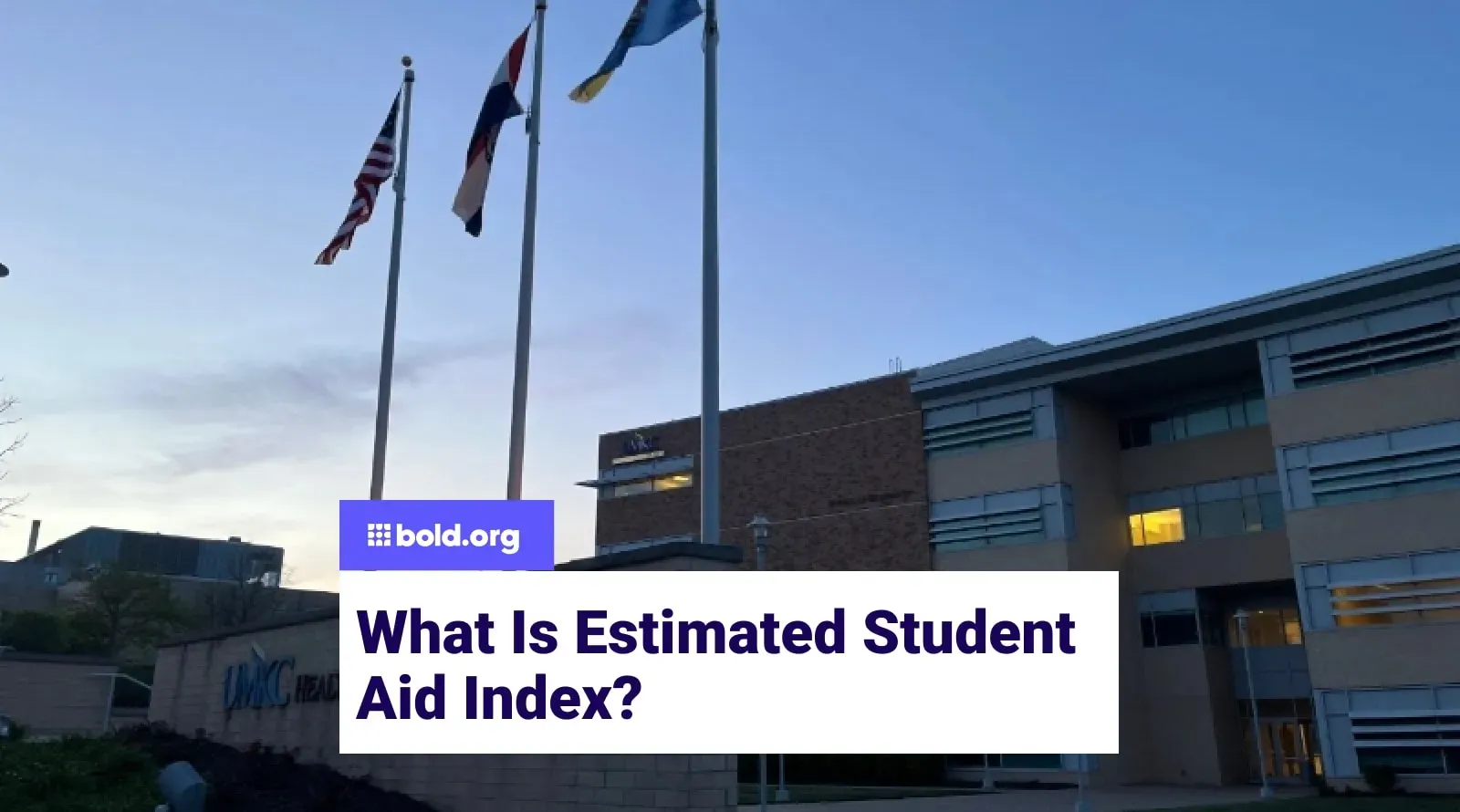 What Is the Student Aid Index? How Does it Affect Me? | Bold.org